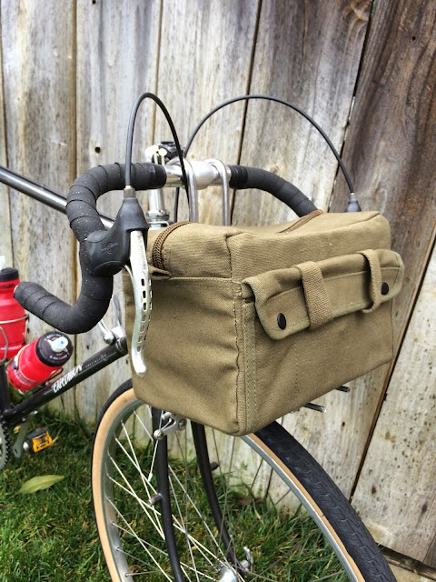 Crankbased: DIY Handlebar Bag and Support Rack