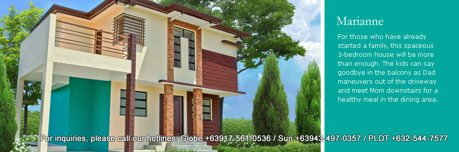 ANTEL GRAND VILLAGE - THE FINEST COMMUNITY IN CAVITE: MARIANNE MODEL