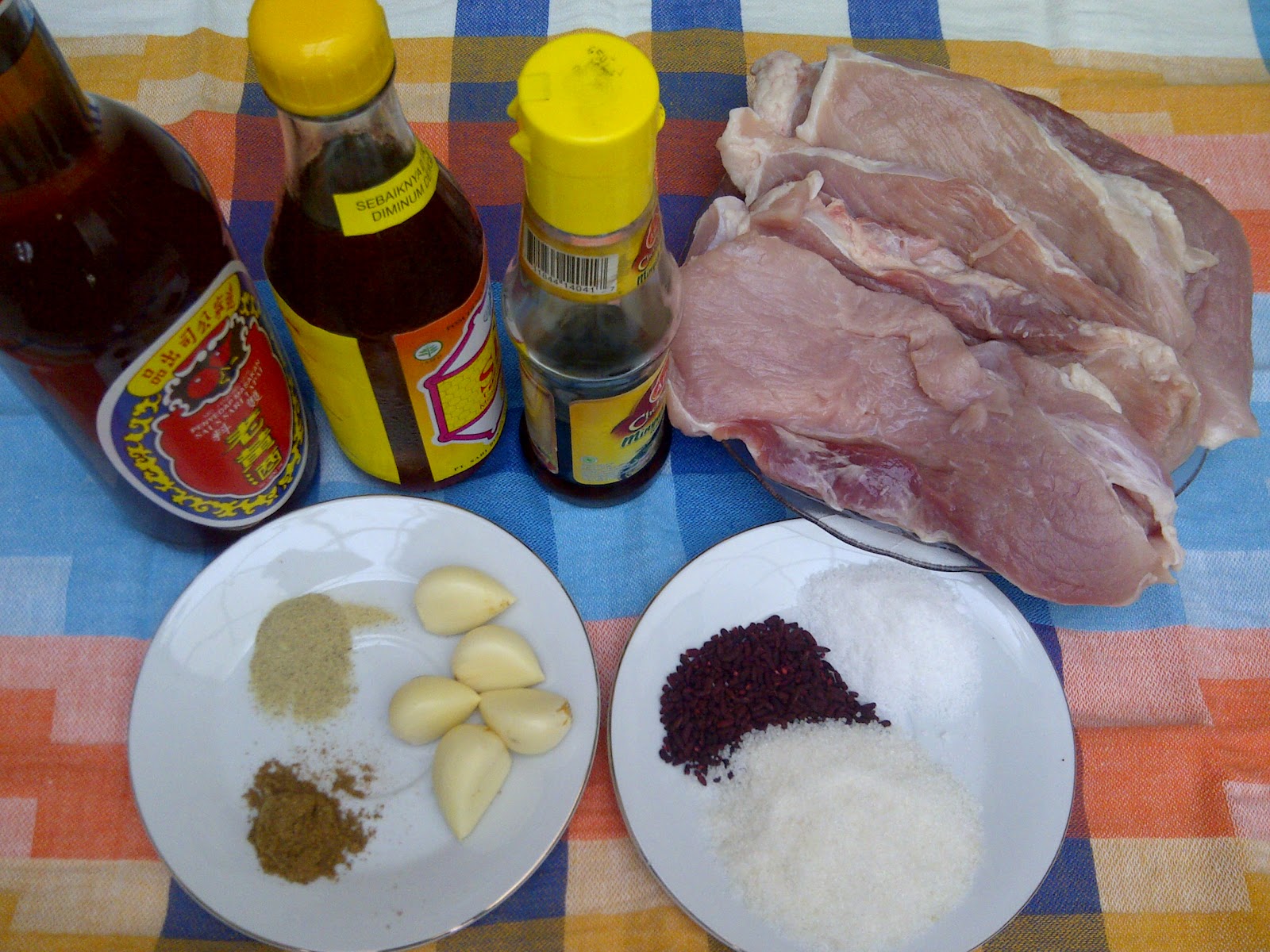 Buku Resep Emak: Babi Panggang Merah aka Pork Carsiew BBQ