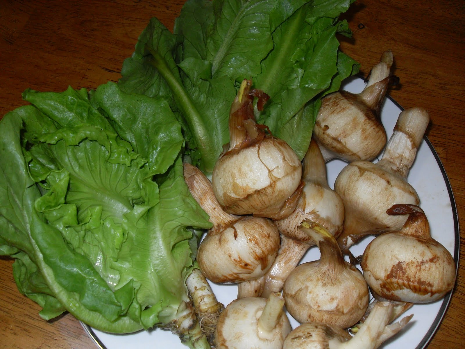 Stir Fried Arrowhead Root (Nga Ku)