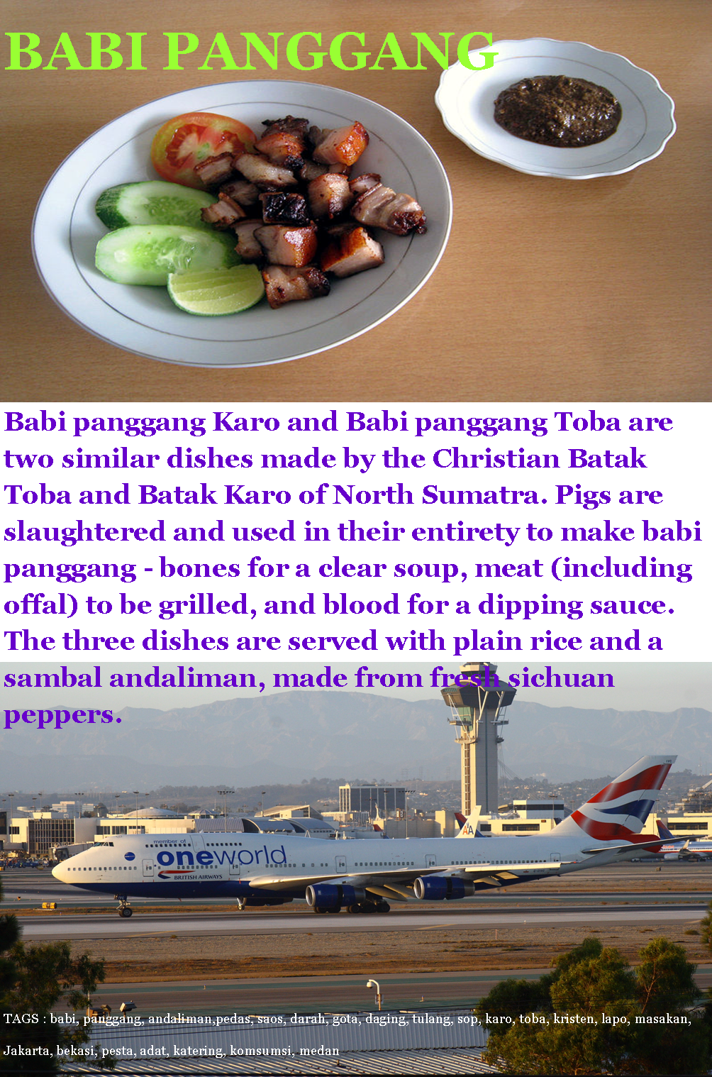 LAPO BATAK katering pesanan pesta adat batak dan umum: ENGLISH