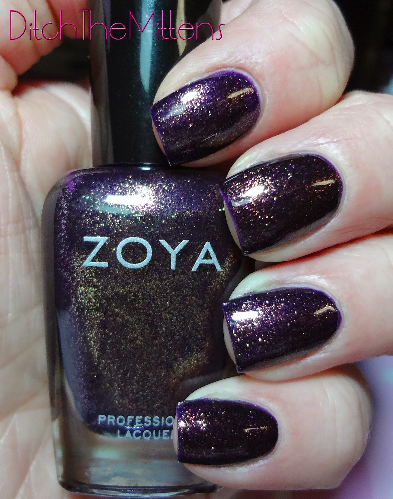 Ditch the Mittens: Comparison - Zoya Sansa and OPI First Class Desires