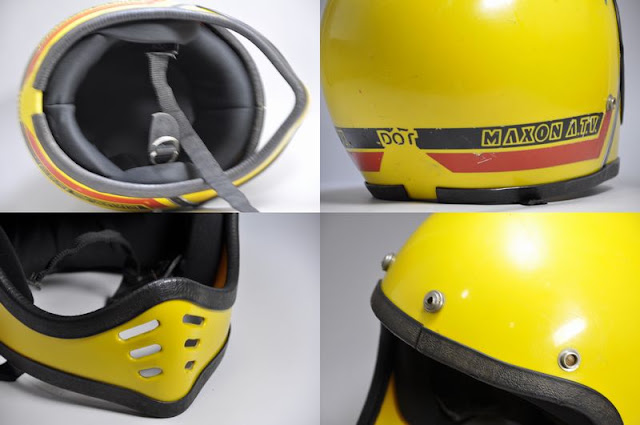 新着情報: [ビンテージヘルメット入荷] - MAXON ATV VINTAGE FULLFACE (S/M)