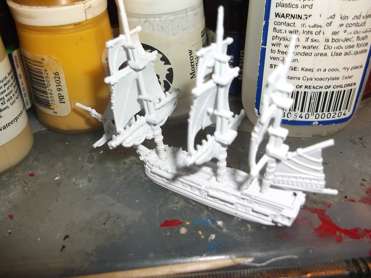 A Miniatures Hobby Room: IV-Rory’s Guide to rigging 1-1200 Scale ships ...