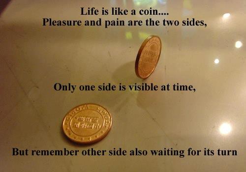 EXAMS AND ME : Every Coin Has Two Sides