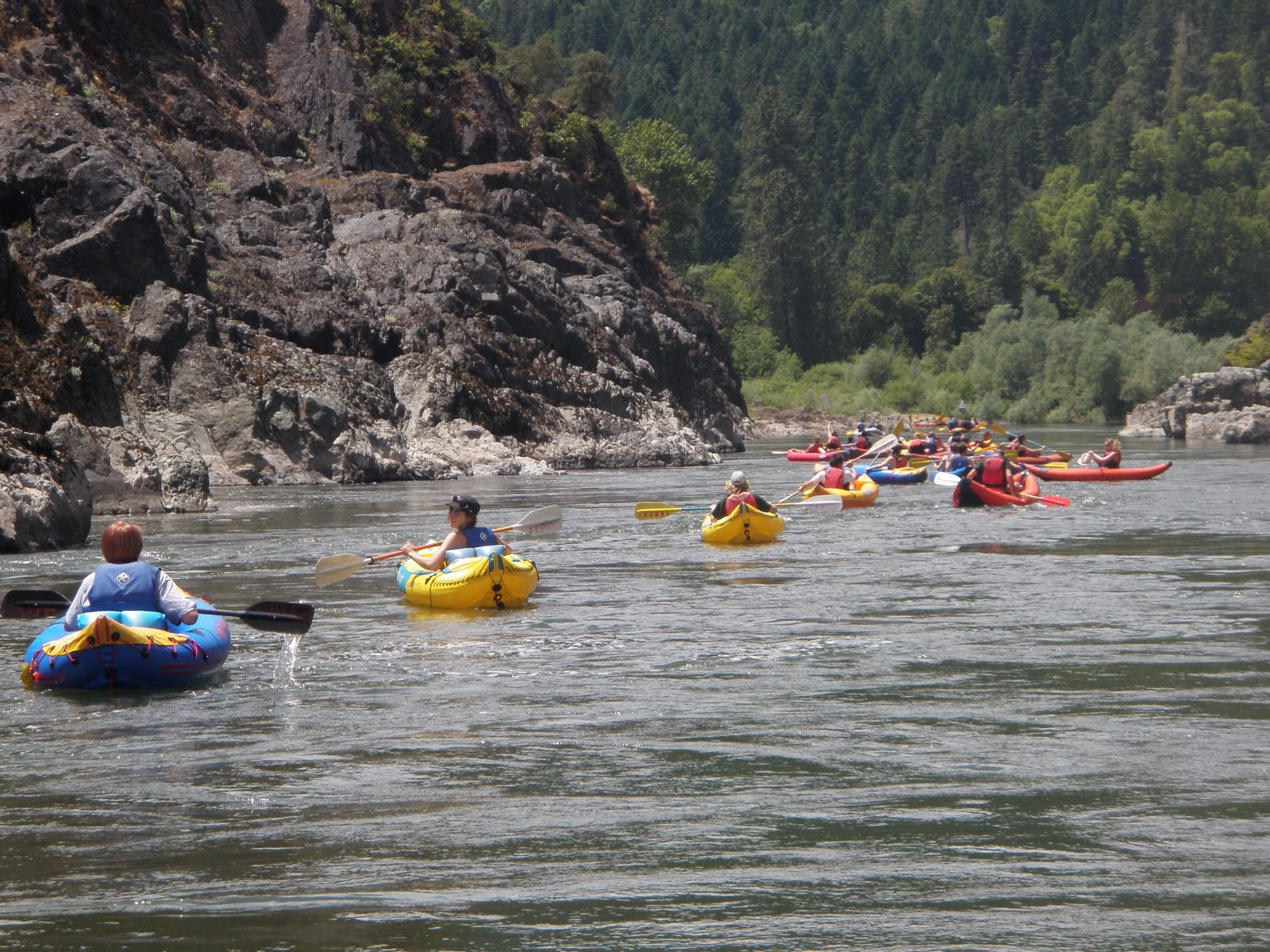 Rogue River Rafting: Enchanted Forest Leadership Camp rafts the Rogue River