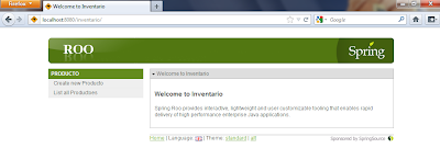 Metodologías Ágiles y Desarrollo.: Desarrollo Rápido con Spring Roo.