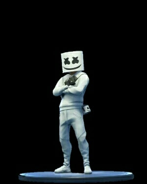 Marshmelo' skin and cosmetics just landed in the store of Fortnite