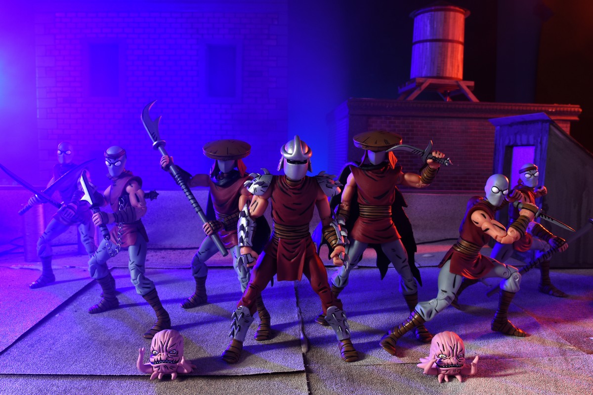 Retro Tortugas: NECA TMNT Mirage Comics Foot Clan Box Set