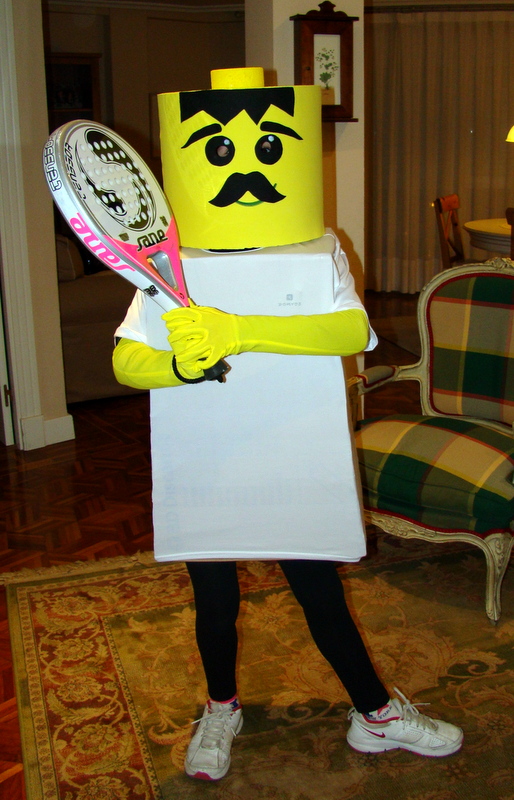 Scrapacosas: Disfraz de Lego DIY