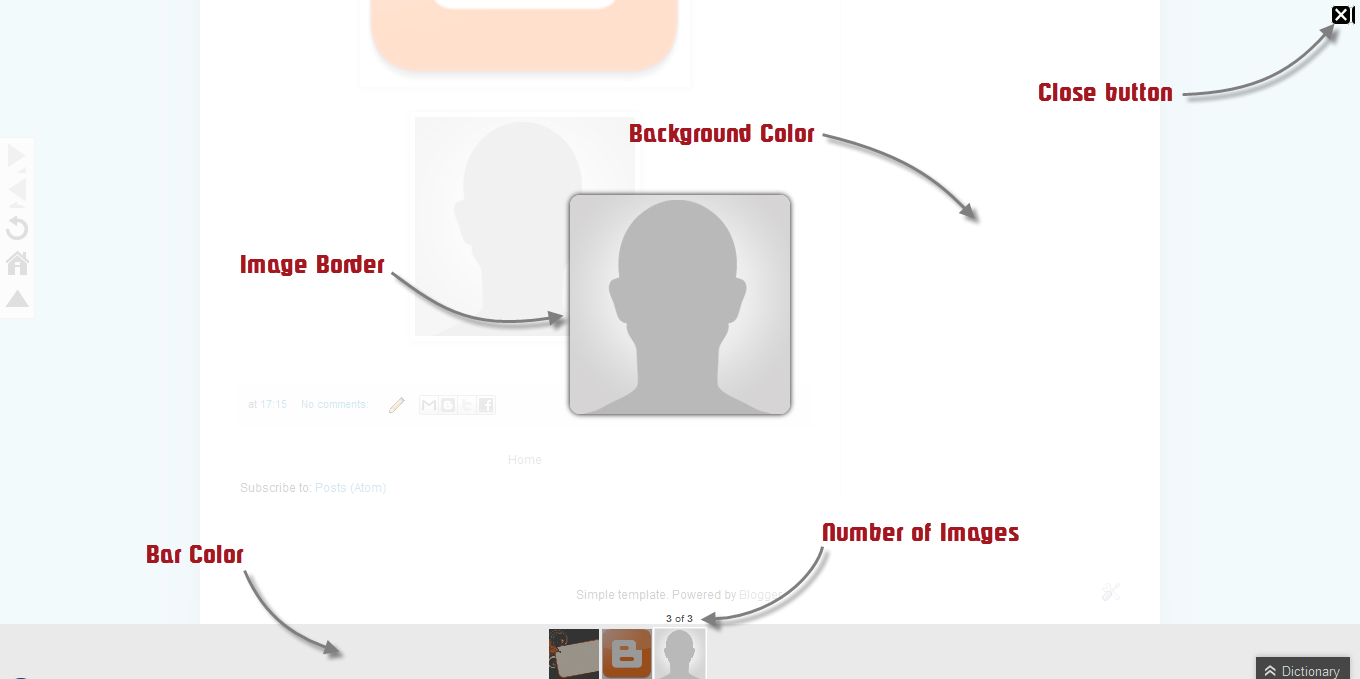 How to Customize Blogger's Lightbox - Helplogger