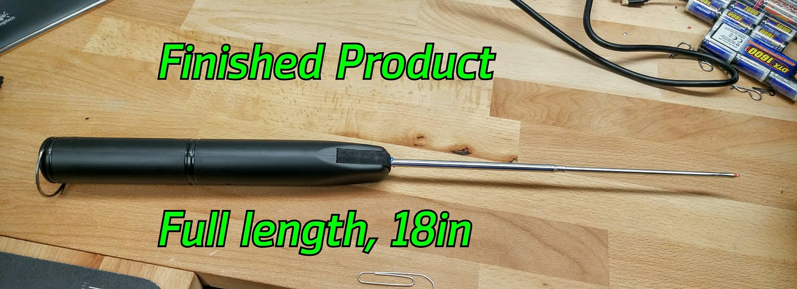 Mr. Armageddon Builds (Project Log): Mini Cattle Prod / Bug & Spider Zapper