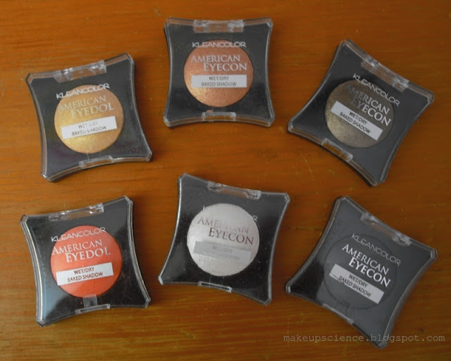 These Kleancolor baked eyeshadows are fantastic! ~ Makeupscience!