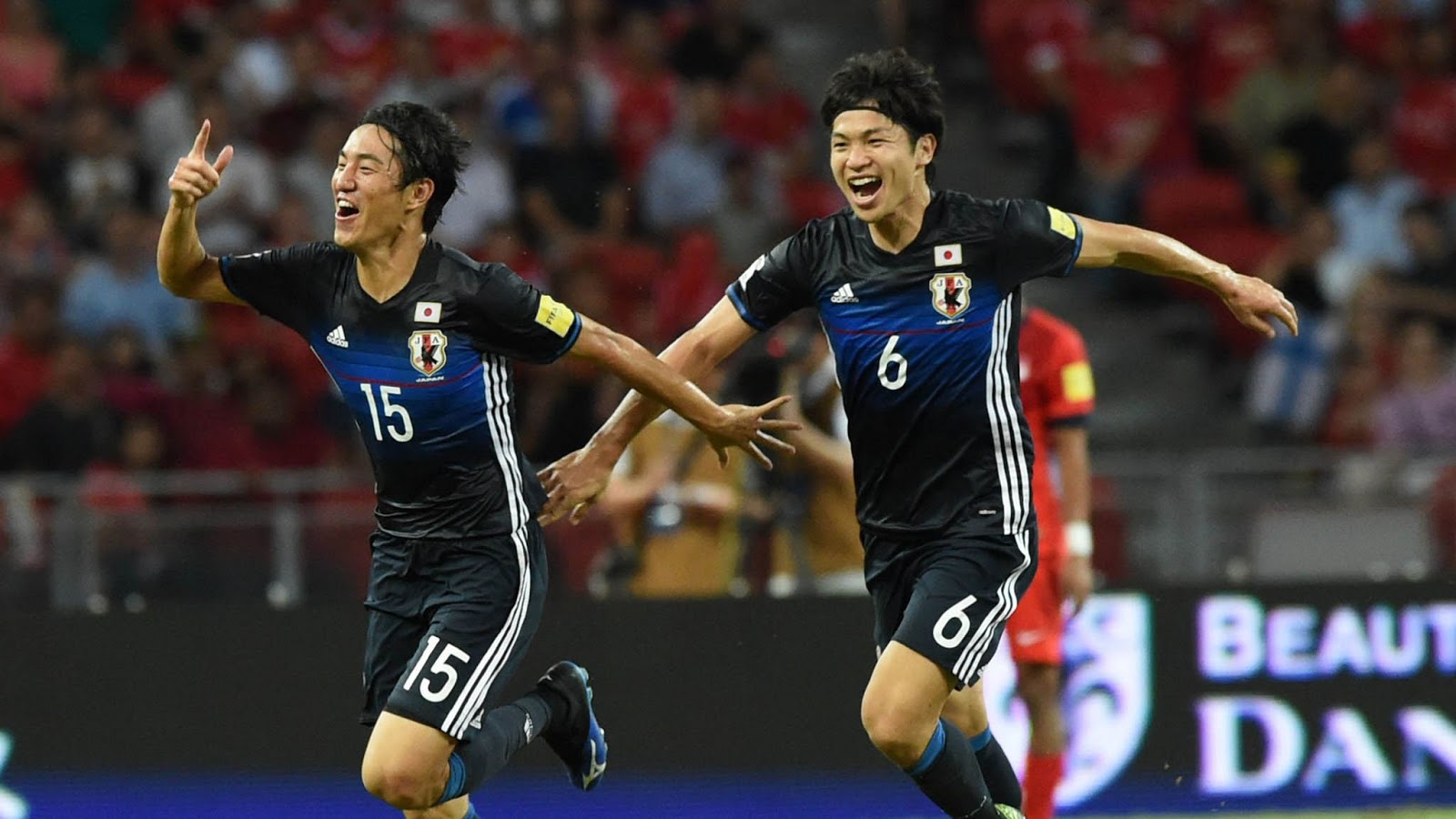 Japan 2016 Home Kit | First Adidas 2016 Kit On-Pitch Debut - Footy ...