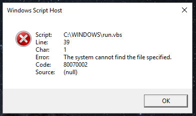 cara memperbaiki Fix Cannot Find script file - INFOTEKNO