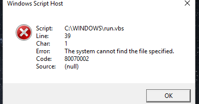 cara memperbaiki Fix Cannot Find script file - INFOTEKNO