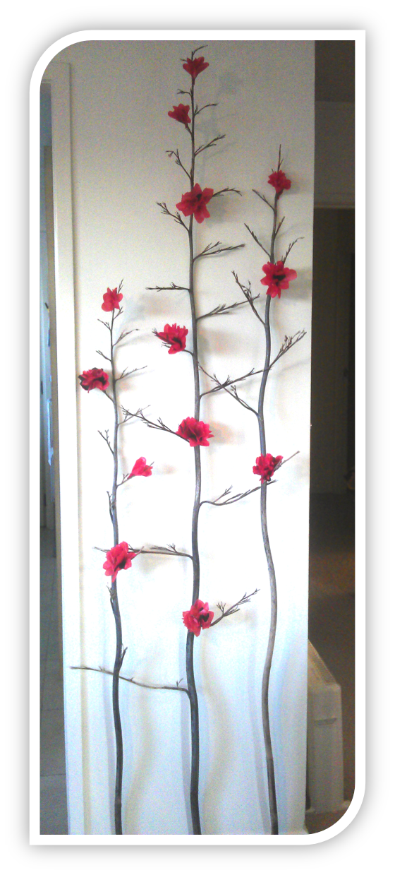 2 Peas in Te Pahu: Crafty Crease #15: Tissue Flower Trees