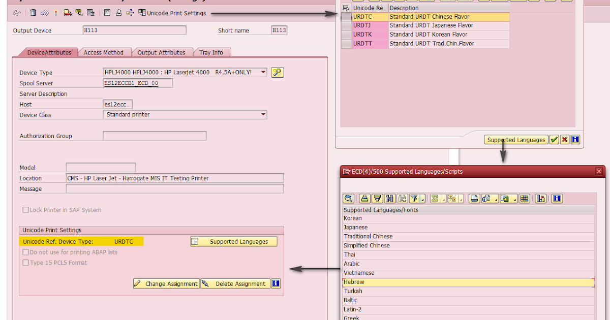 SAPist - My SAP experiments: Post Upgrade - Unicode characters not printing