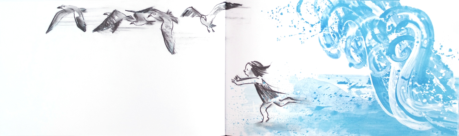 çizgili masallar: Wave by Suzy Lee