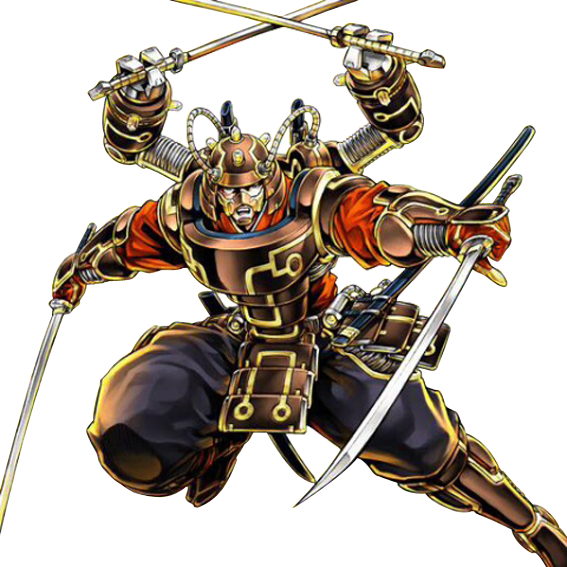 Yu-Gi-Oh! Cards without Backgrounds: Warrior