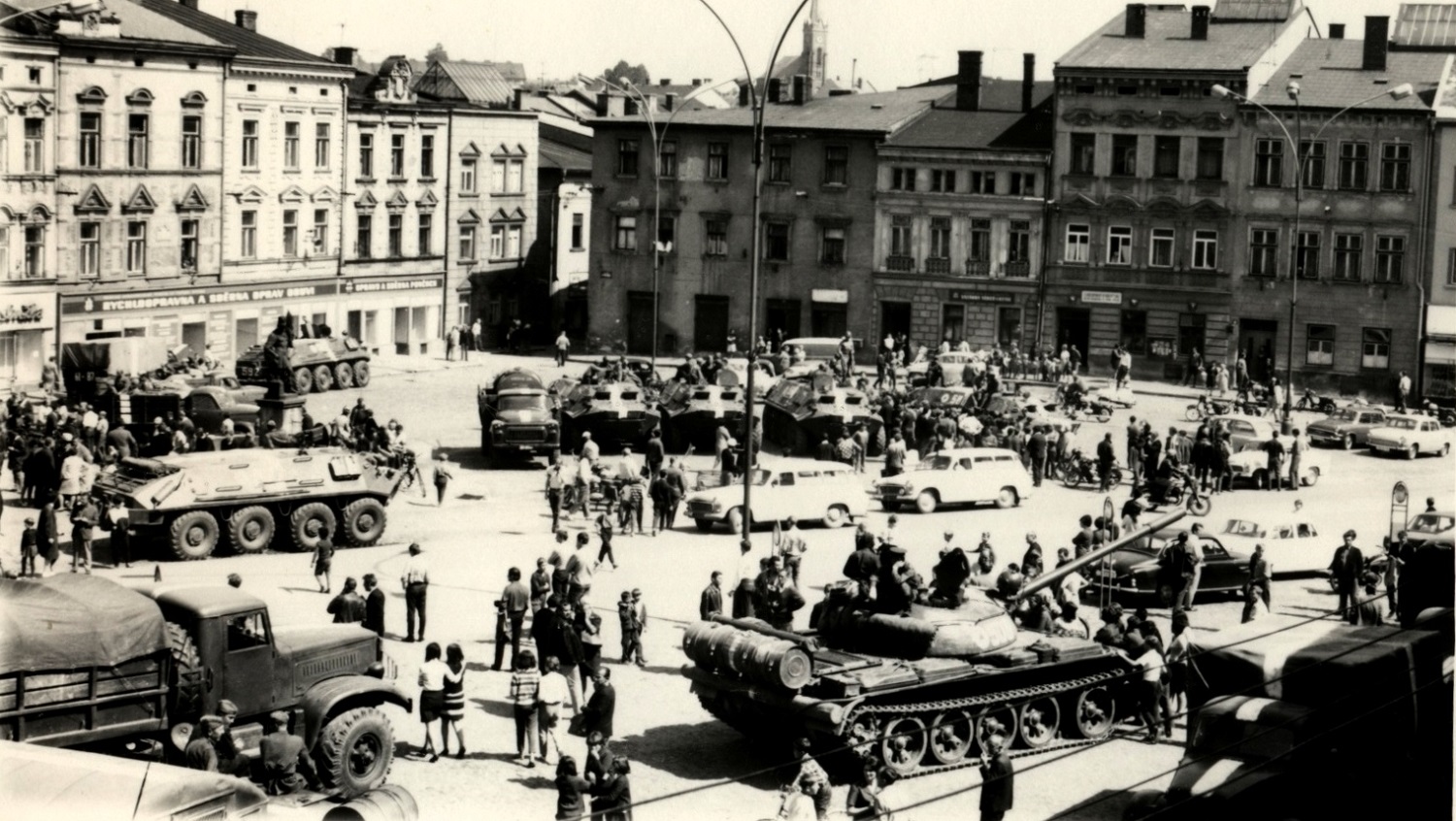 Blog Antona: Radzieckie we Frydek-Mistek, Sierpień 1968.