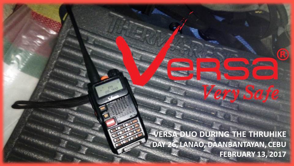 Warrior Pilgrimage: WARRIOR REVIEW: Versa Duo Portable Radio