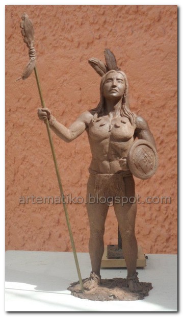 ARTEMATIKO: Escultura "Tenamaxtle" cortesía de la maestra Lucy Topete