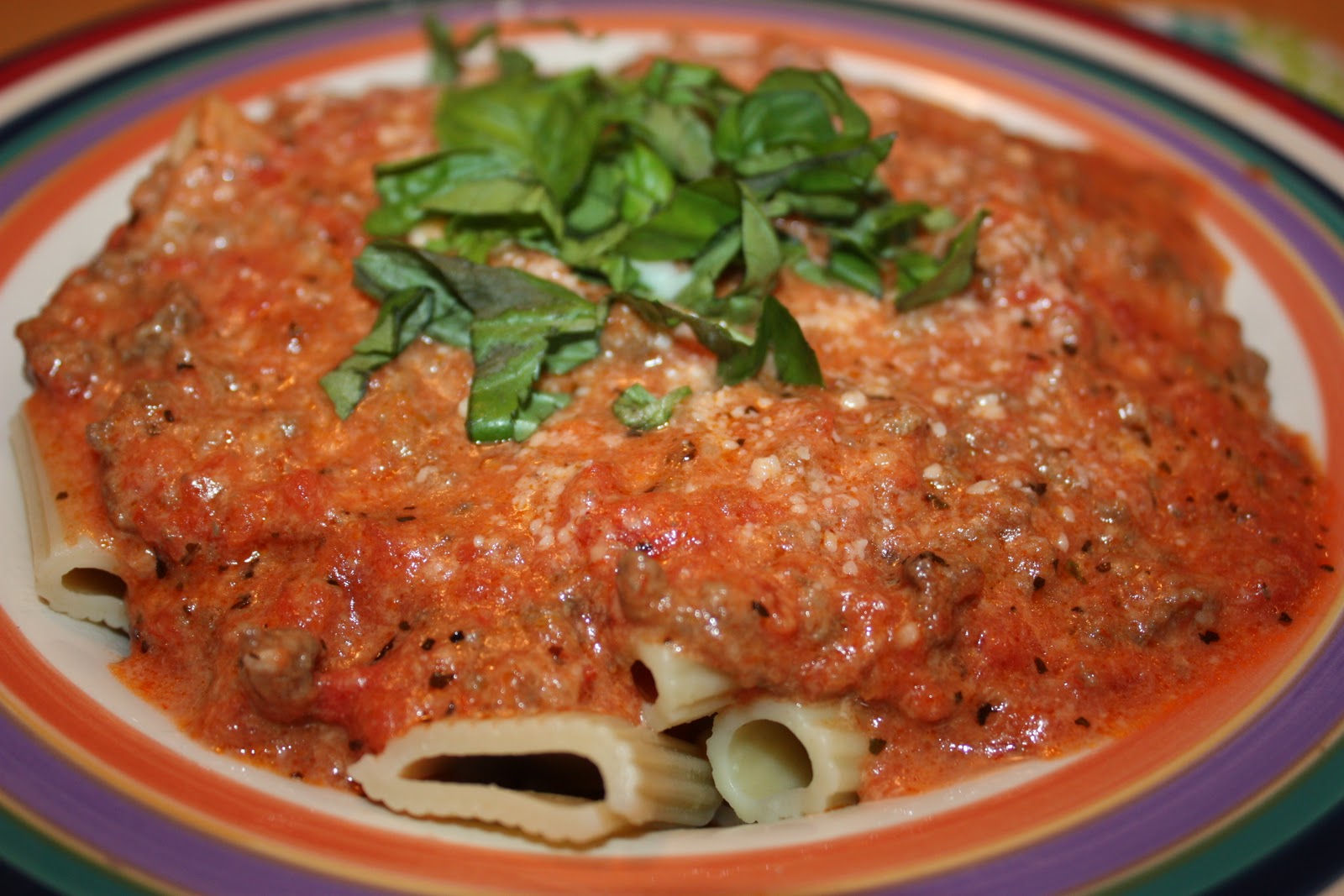 cooking with crystal: Pasta with Fontina Cream Sauce