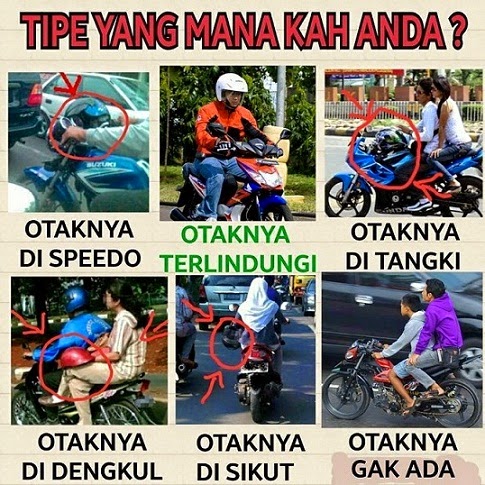 Meme Komik Motor Lucu