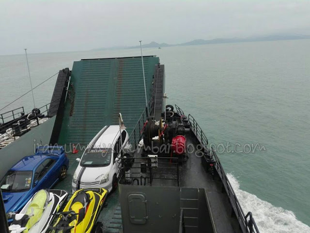 Bawak Kereta Naik Langkawi Ro Ro Ferry - Ira Mommy Si Kembar