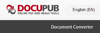 ILMU KITA, KONGSI BERSAMA: DOCUPUB 4 DALAM 1 ONLINE PDF TOOLS