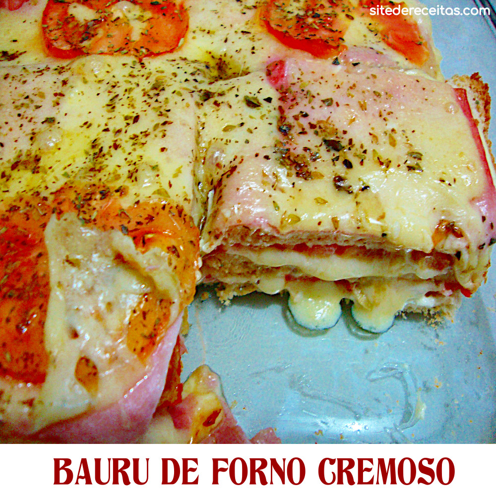 Bauru de forno cremoso | Site de receitas.com