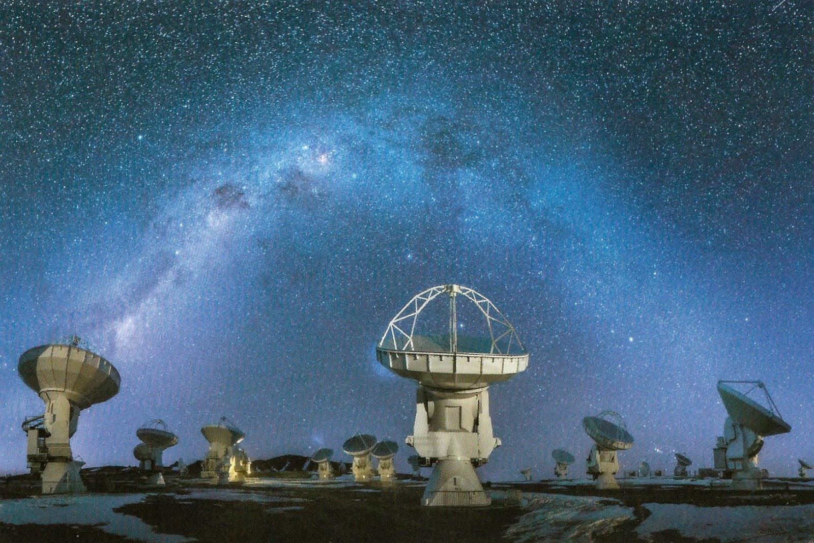 My Favorite Postcards: ALMA Telescope Array in Chile