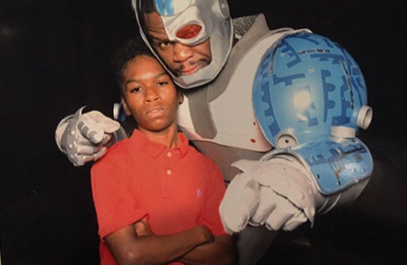 50 Cent dresses as a Cyborg for his son's 4th birthday party