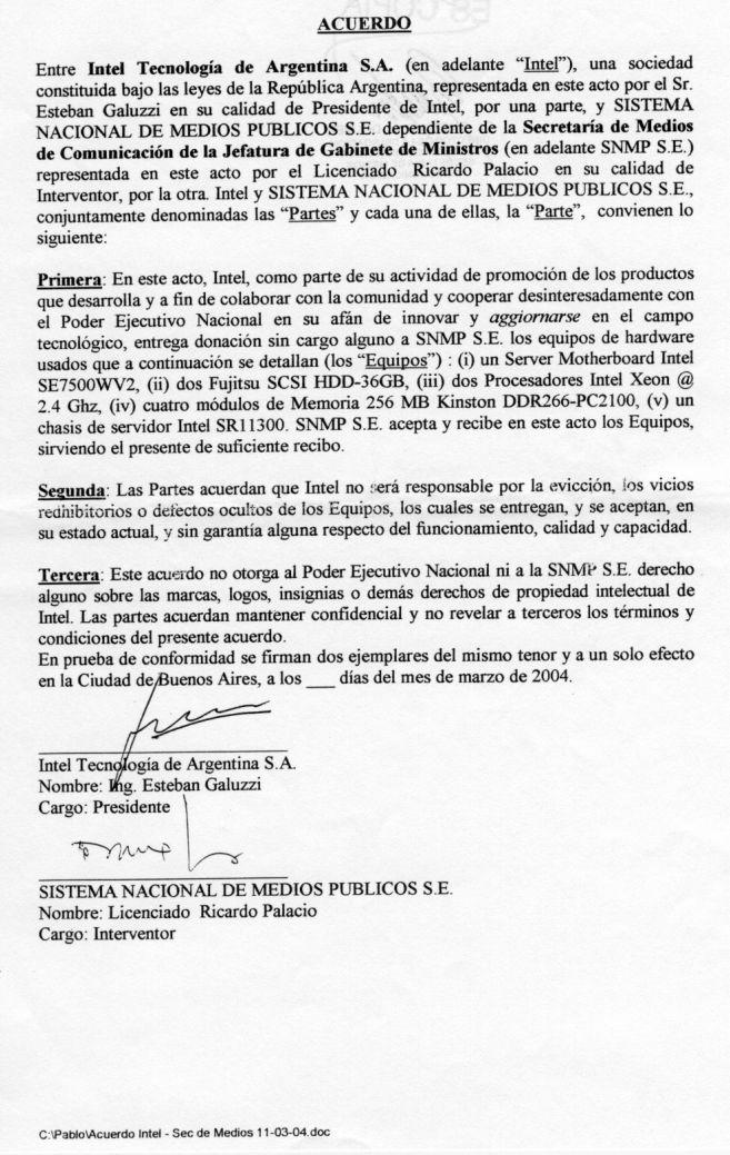 Comunicación: Acuerdo