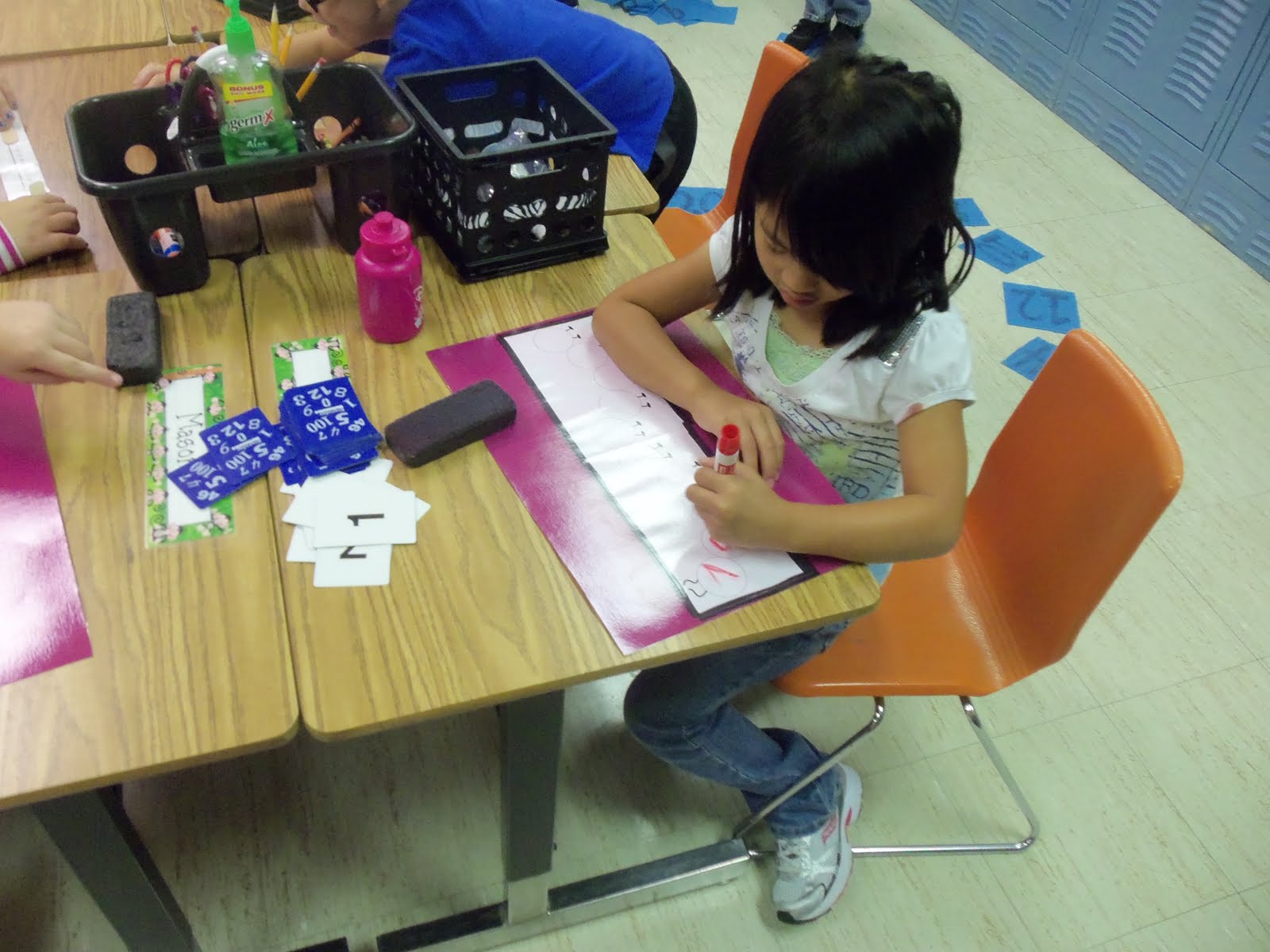 Math Work Station Bliss - Queen of the First Grade Jungle