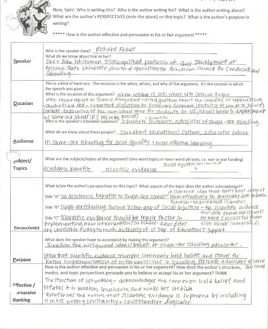 The Life and Narrative of an AP Lang Student