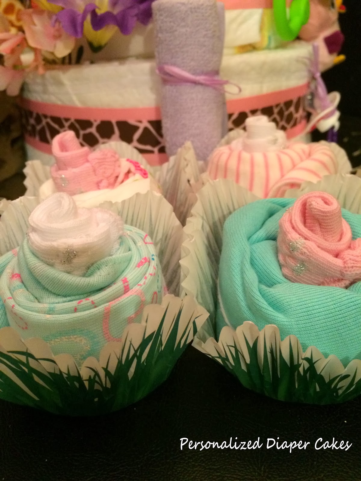 Personalized Diaper Cakes
