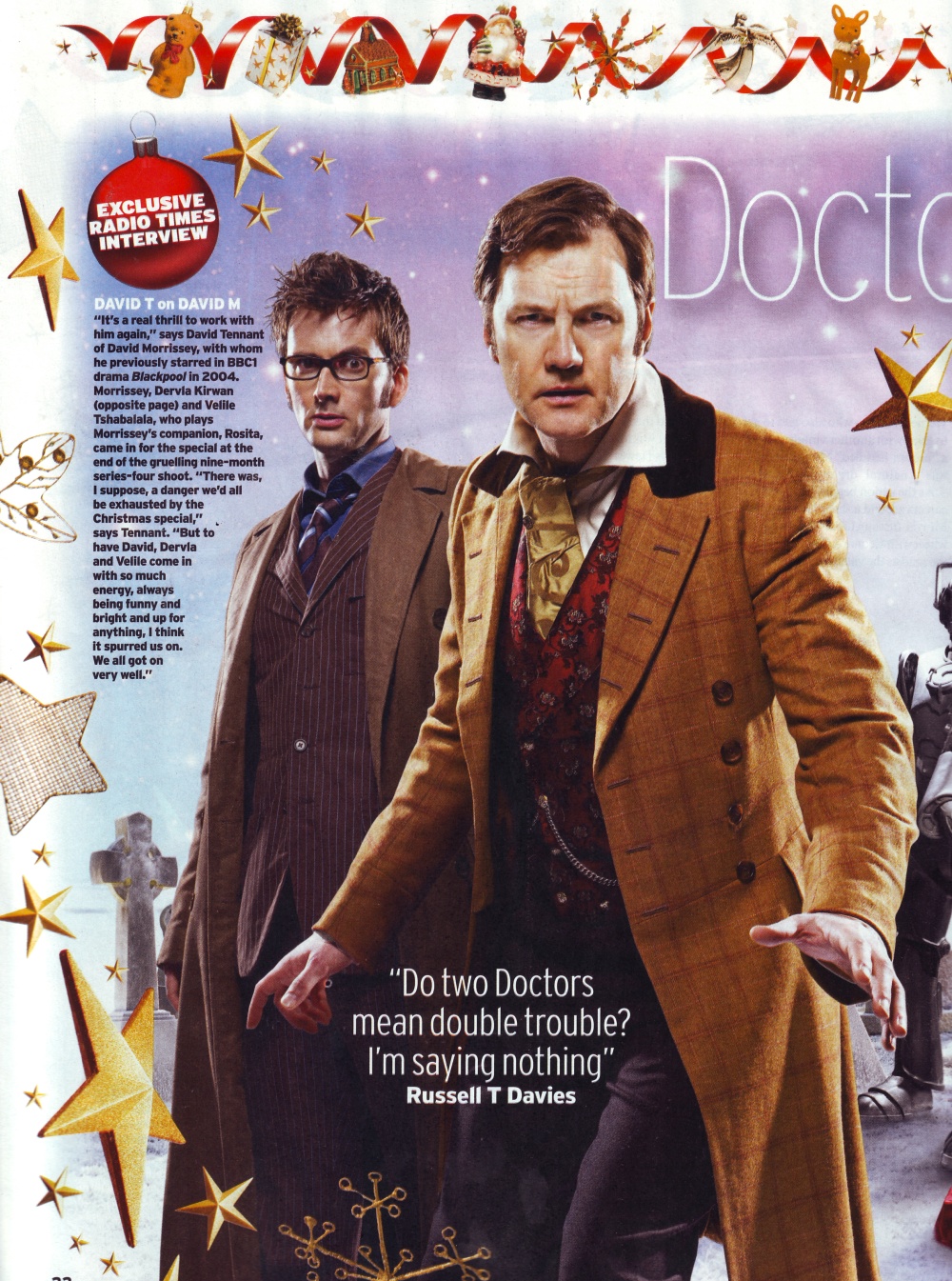THROWBACK THURSDAY: Who's Who? David Tennant & David Morrissey Talk ...