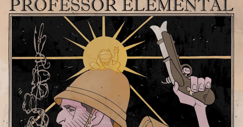 Mike Hawthorne: Professor Elemental comic cover!