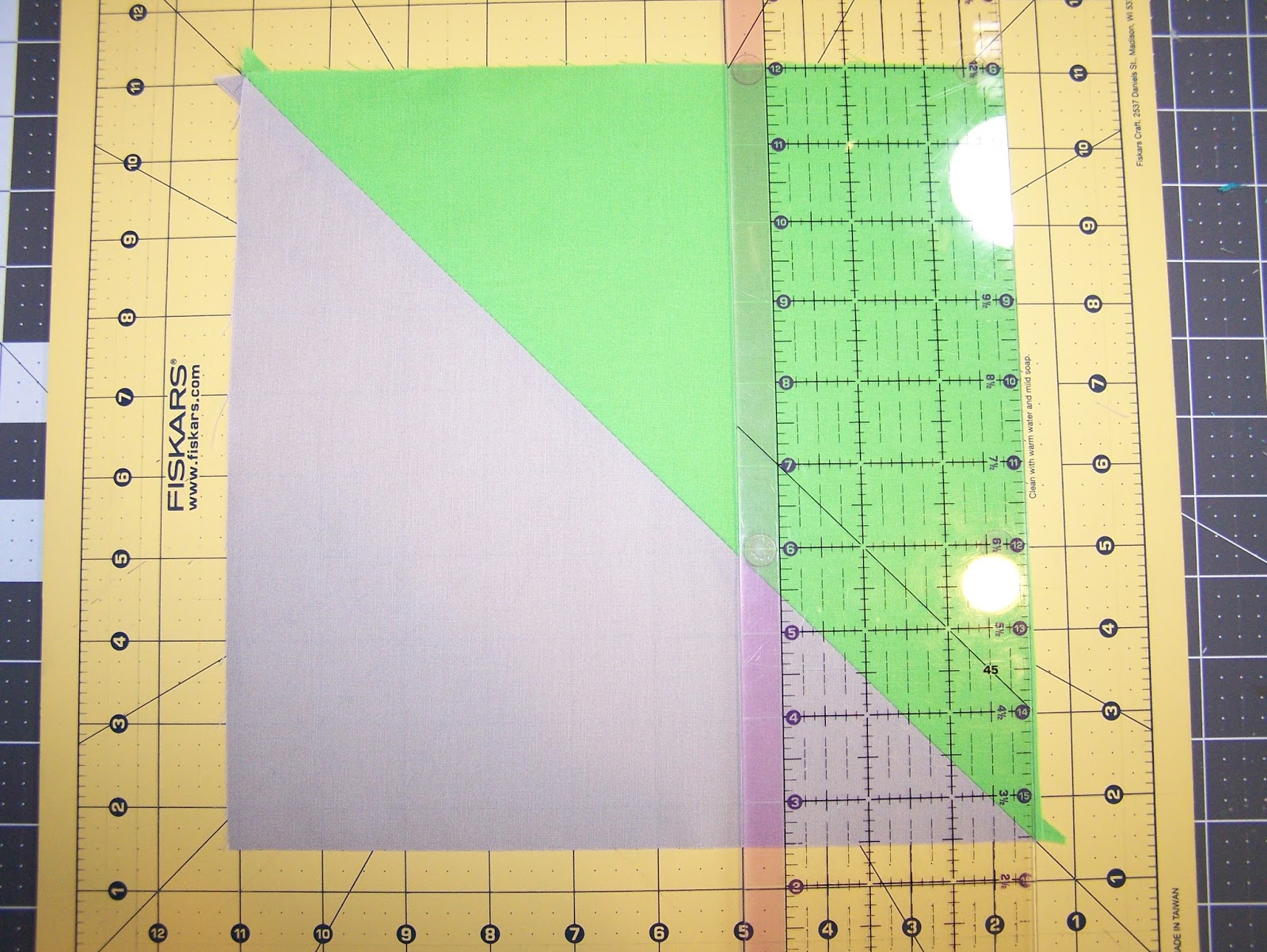 Busy Hands Quilts: Squaring Half-Square Triangles Tutorial {Without ...