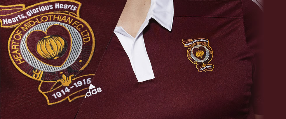 New Adidas Hearts 14-15 Home and Away Kits Released - Footy Headlines