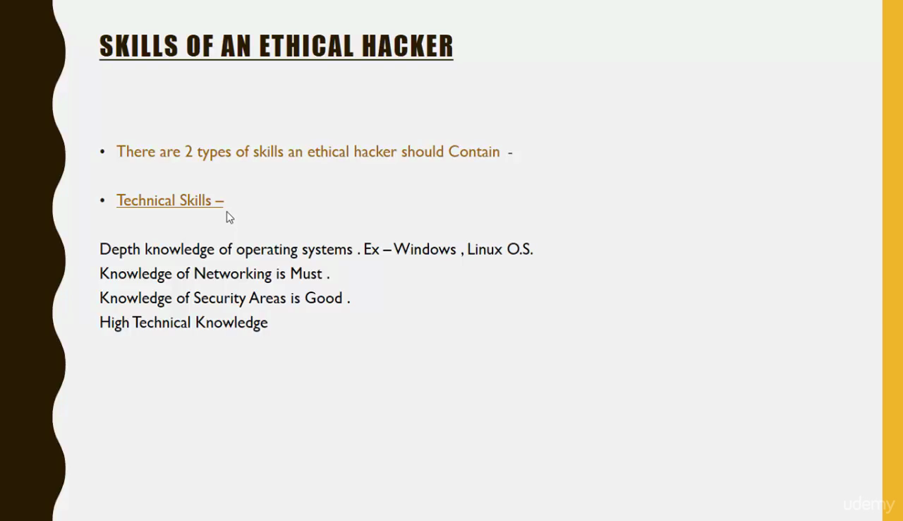 Udemy Ethical Hacking Complete Course To Become Ethical Hacker