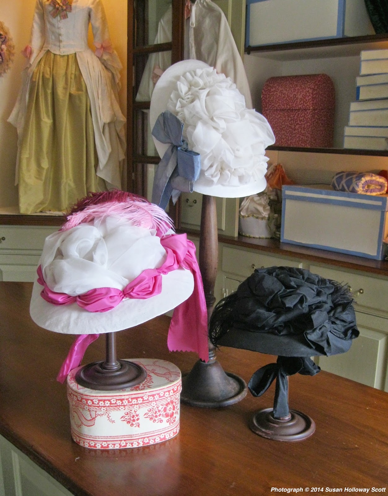 Two Nerdy History Girls: 18th c. Caps & Hats from the Milliner's Shop ...
