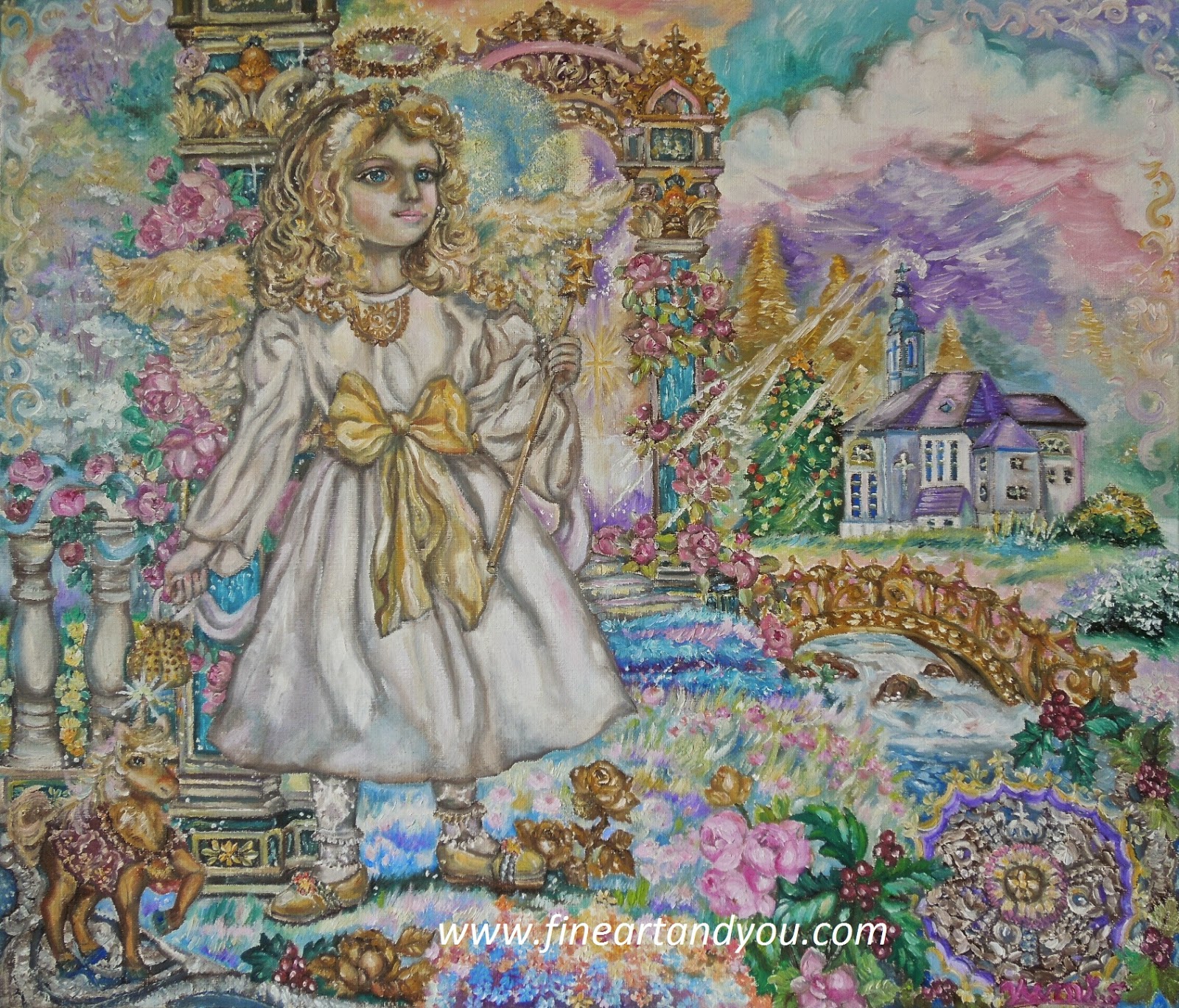 30 Incredible and Amazing Angel Paintings by Japanese Artist Yumi Sugai