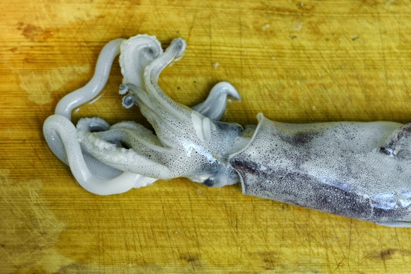 chopcookdine: How to: Clean A Squid