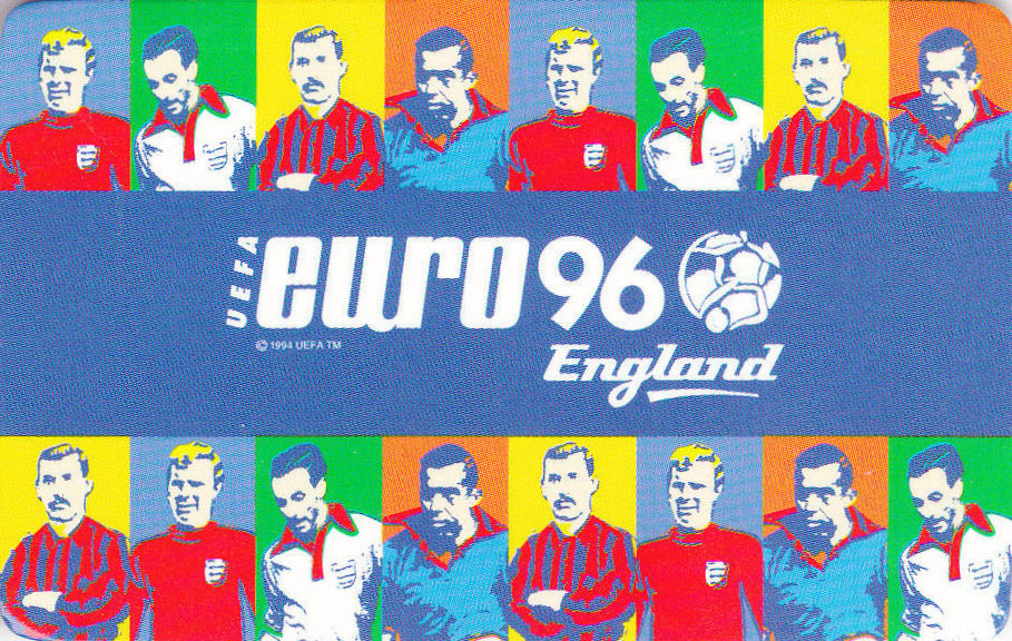 Football Cartophilic Info Exchange: Mastercard - Euro 96 Stadium Guide