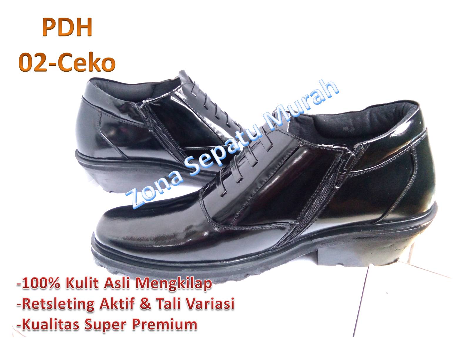 Harga Sepatu PDH dan PDL TNI, POLRI, Security Merk B2R Update ...