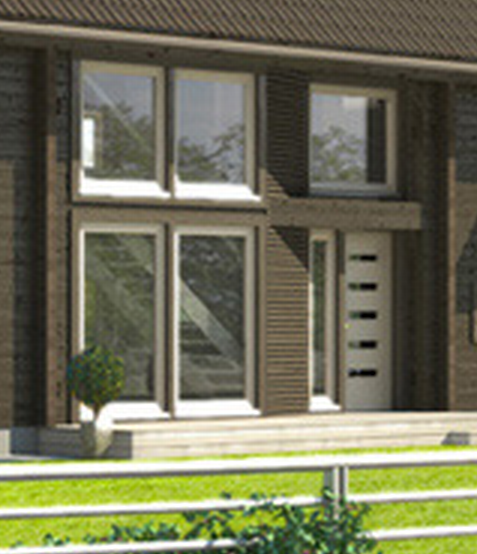 Beautiful Wooden House Full of Windows | Timber Frame Houses