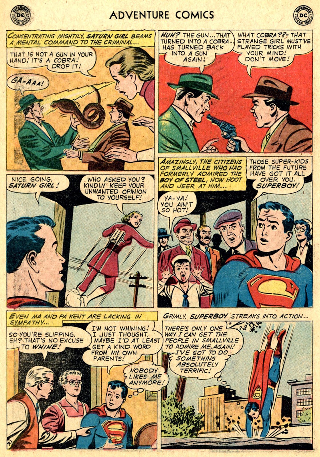 Days of Adventure: Adventure Comics # 267-December, 1959